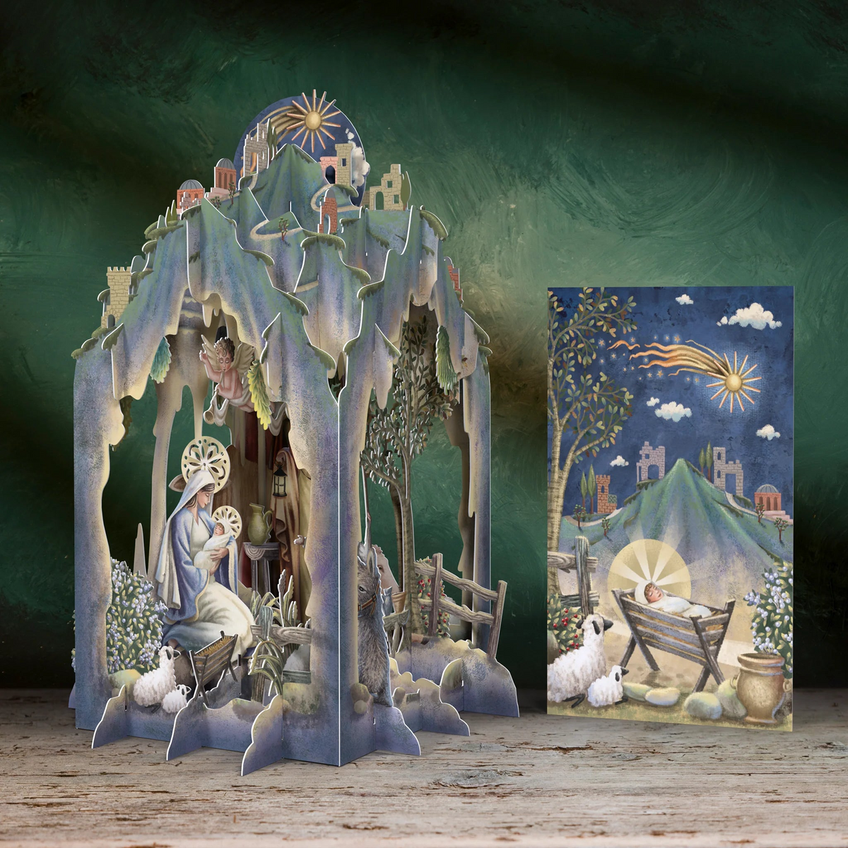 Bethlehem 3D Pop-Up Christmas Card – Gift Crouch End