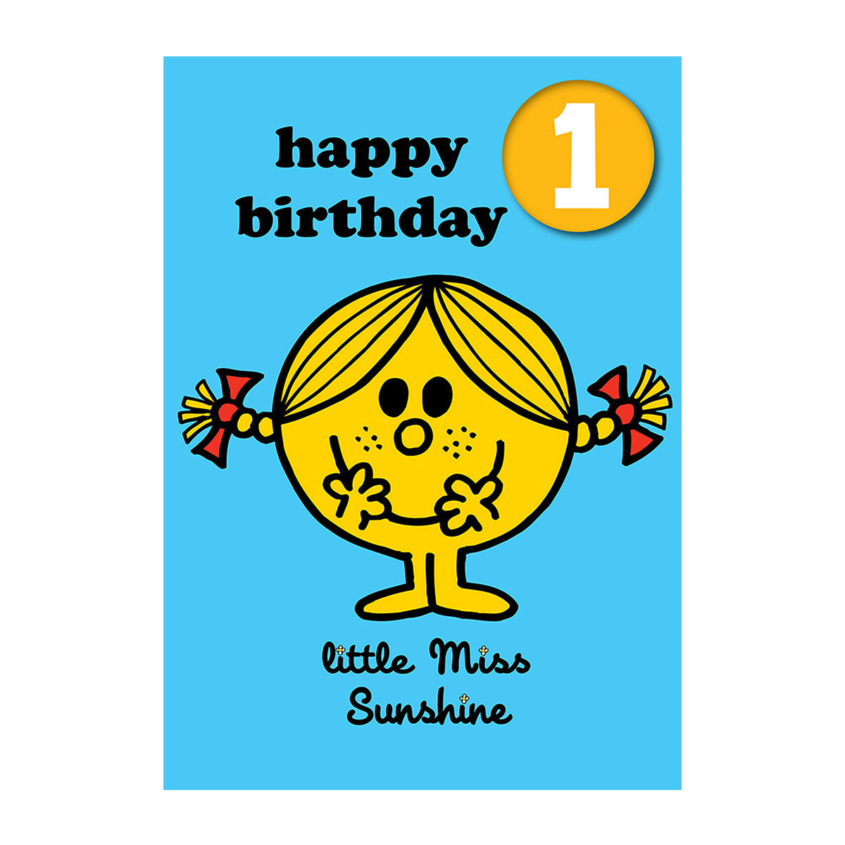 Little Miss Sunshine Happy 1st Birthday – Gift Crouch End