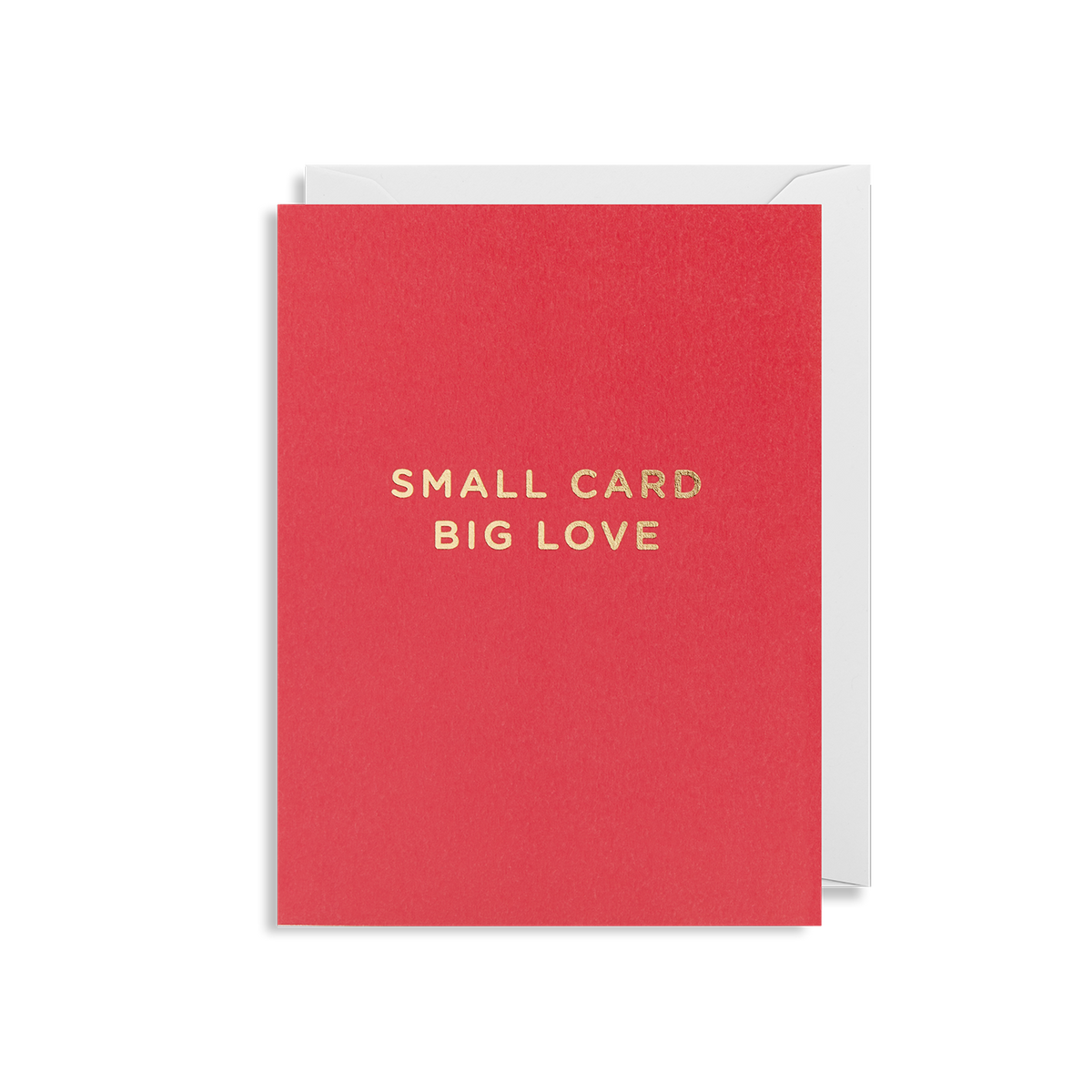 Small Card Big Love Mini Card – Gift Crouch End